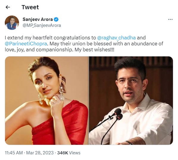 Parineeti Chopra Raghav Chadha Engagement Truth Sanjeev Arora Viral ...