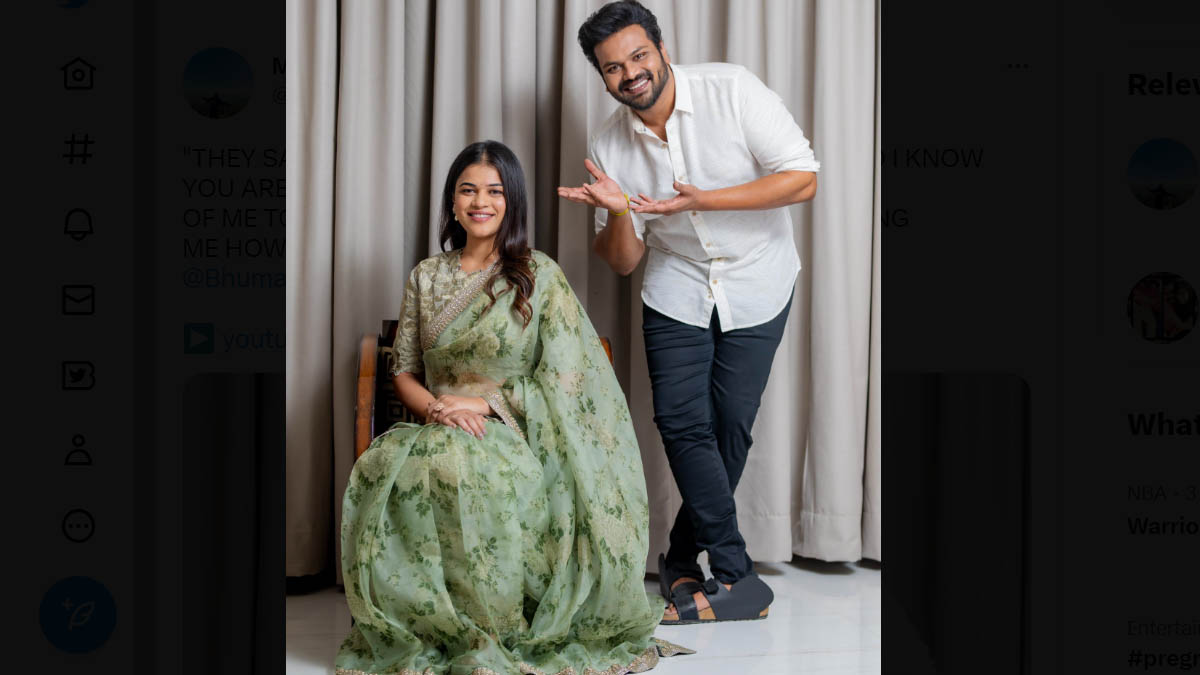 Manchu Manoj Thanks His New Wife Mounika For Showing Him What Love Is ...
