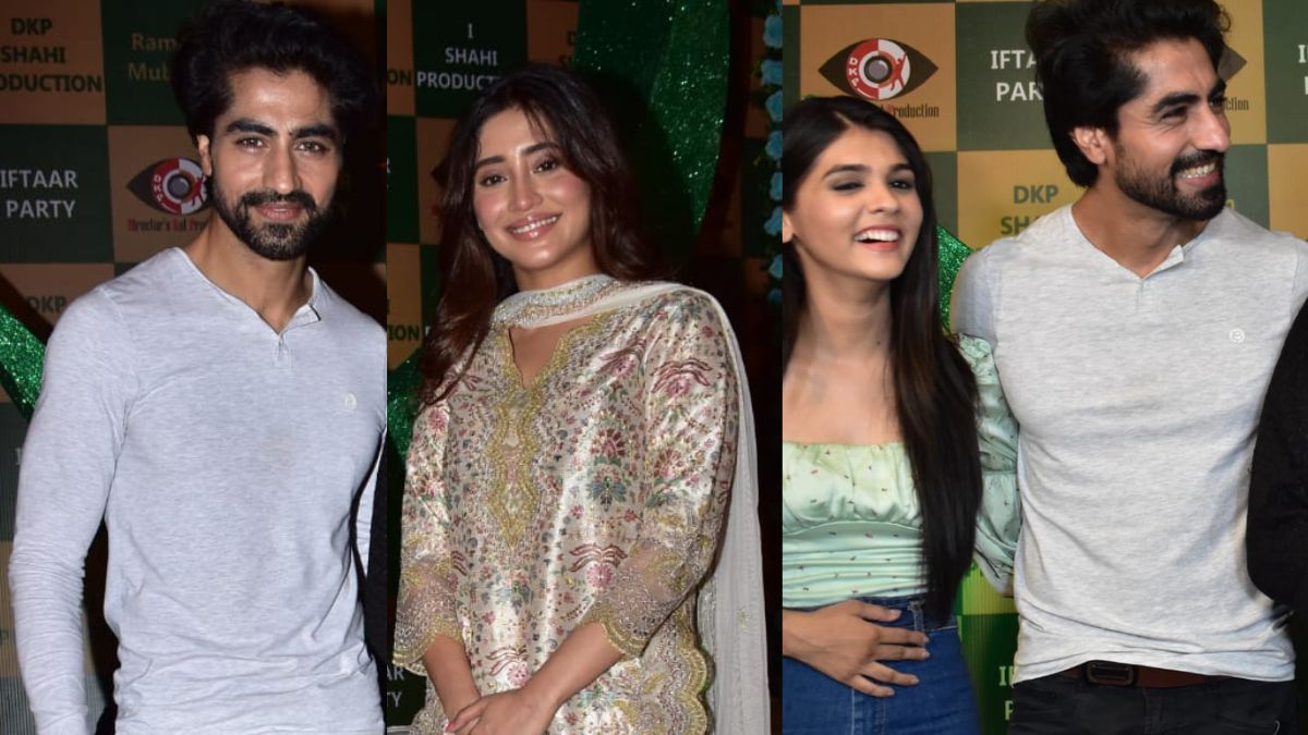 Harshad Chopda Shivangi Joshi Yeh Rishta Kya Kehlata Hai Iftaar Party ...