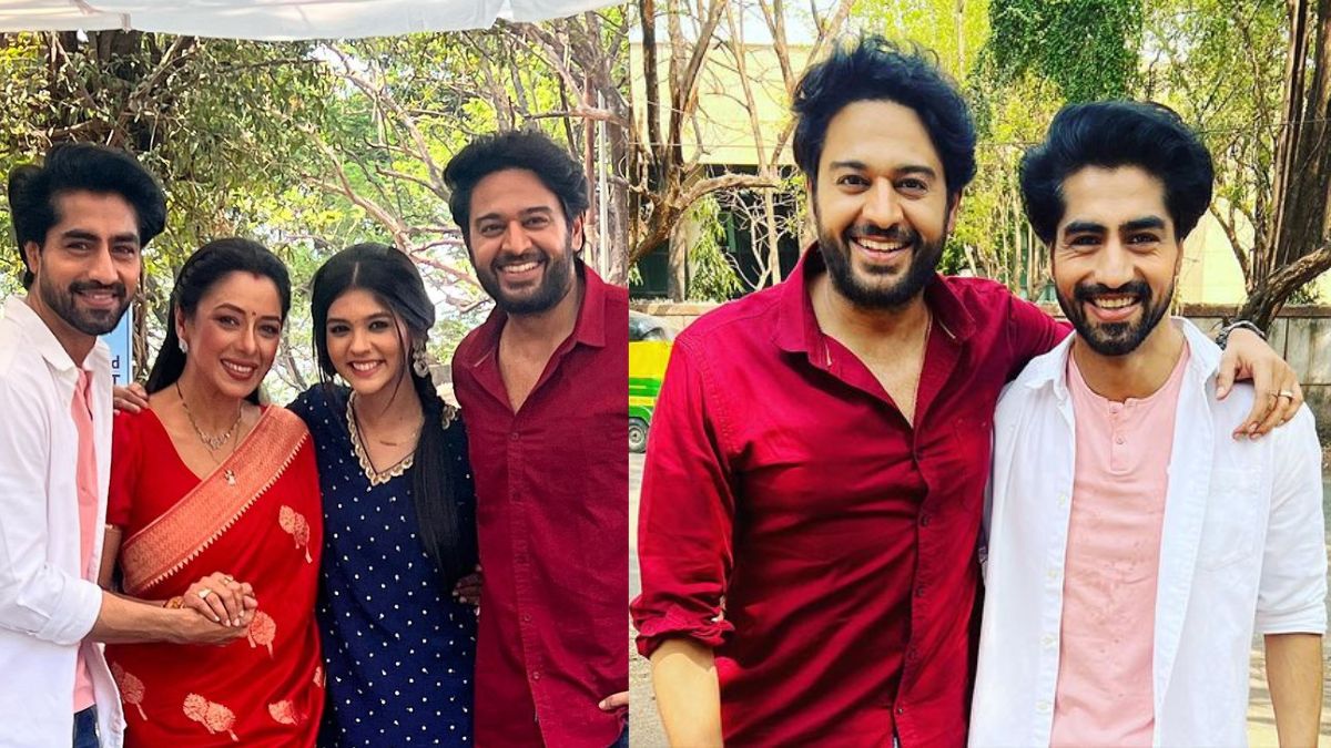 Anupamaa Rupali Ganguly-Gaurav Khanna SWEET Gesture For Harshad Chopda ...