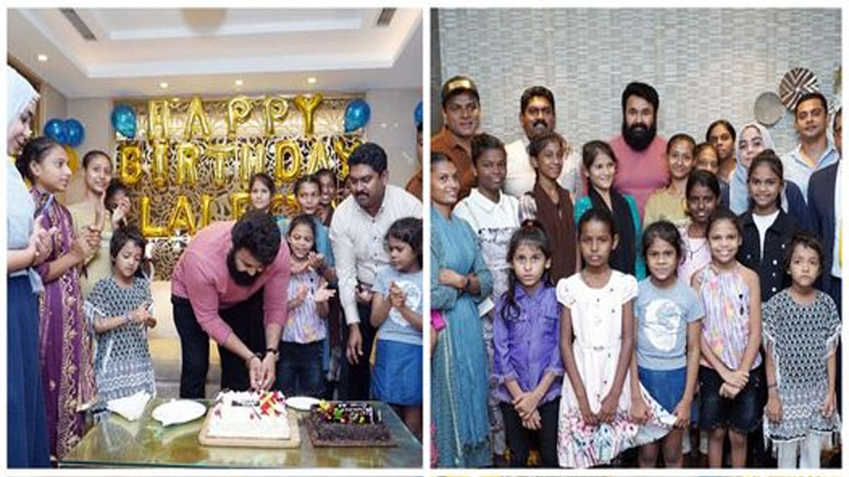 Mohanlal Celebrates His Birthday With The 'Angels' At The 'Hum' Shelter ...