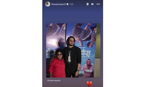 Bhuvan Bam Pays Moving Tribute To Dhindora Co-Star Devraj Patel Dil Se ...