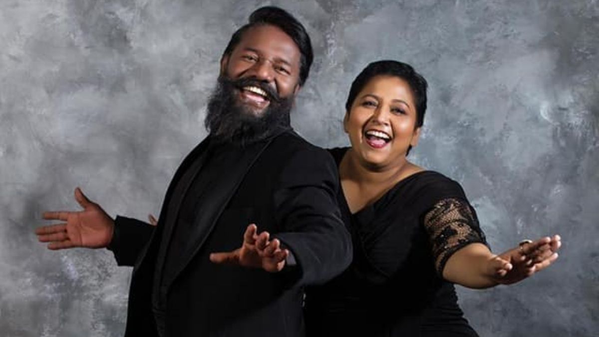 Karunas Scolds His Wife Grace In Public For Taking Too Much Of Pills; Says 'Her Suitcase Is Full ...