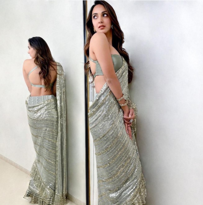 Kiara Advani Blouse Designs: Satyaprem Ki Katha Star Approved Dramatic ...