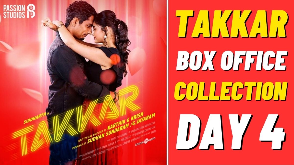Takkar Box Office Collection Day 4 Prediction | Takkar Day 4 Box Office ...