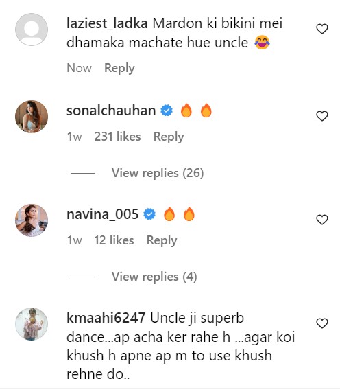 Viral Video Of Uncle Dancing On Beach Instagram Gets Trolled Mardon Ki ...