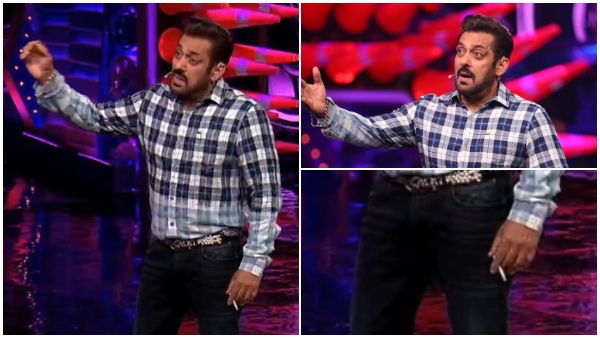 Bigg Boss Ott 2 Weekend Ka Vaar Salman Khan Viral Photo Holding