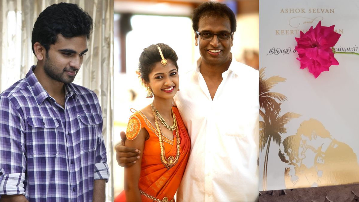 Ashok Selvan & Keerthi Pandian Marriage Invitation PIC Goes Viral ...