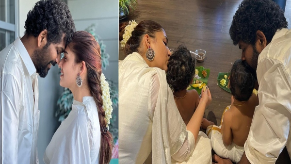 Nayanthara & Vignesh Shivan Celebrate First Onam With Twin Boys Uyir & Ulag; Cute Pictures ...