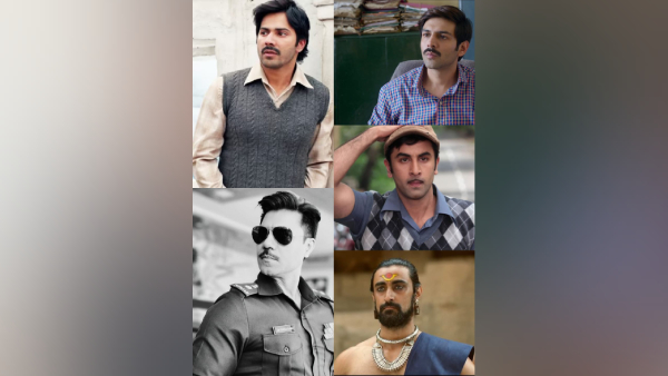 5 Bollywood Actors Who Rocked The Suave Moustache Look - Filmibeat
