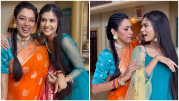 Viral Video Anupamaa Rupali Ganguly Yeh Rishta Kya Kehlata Hai Pranali ...