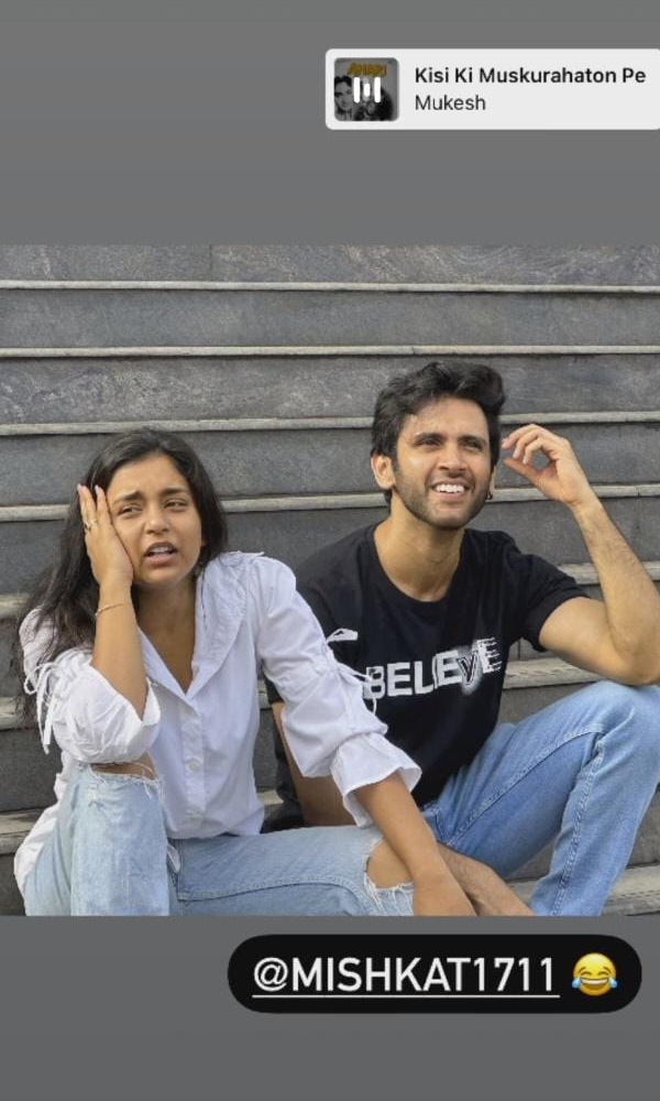 Sumbul Touqeer Khan Mishkat Varma New Unseen Pic From Sets Kavya Ek Jazba Ek Junoon Launch Date ...