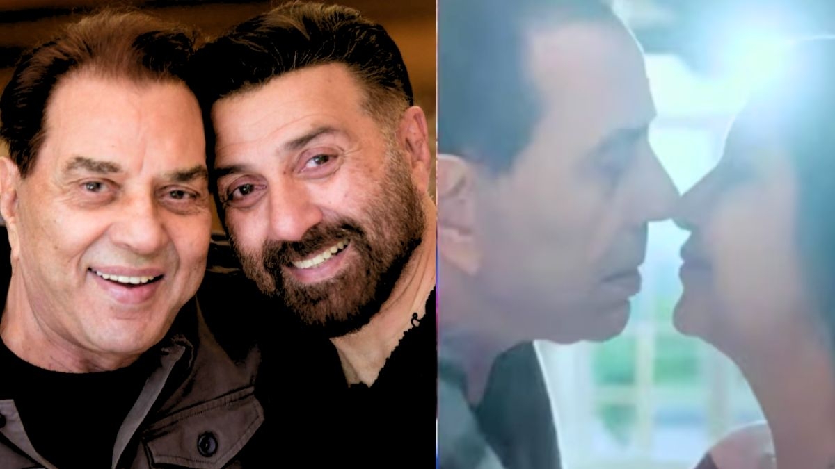 After Hema Malini, Son Sunny Deol REACTS To Dad Dharmendra's LIPLOCK ...