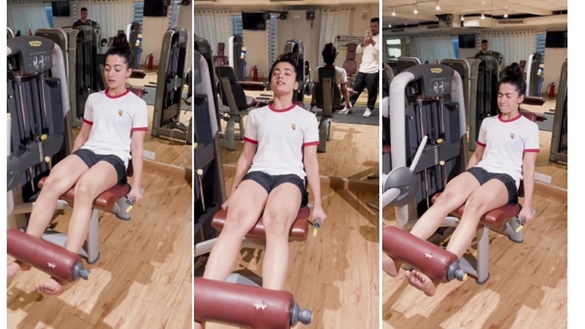 Rashmika Mandanna Crushes Leg Day: Gym Snapshot Reveals Her Workout ...