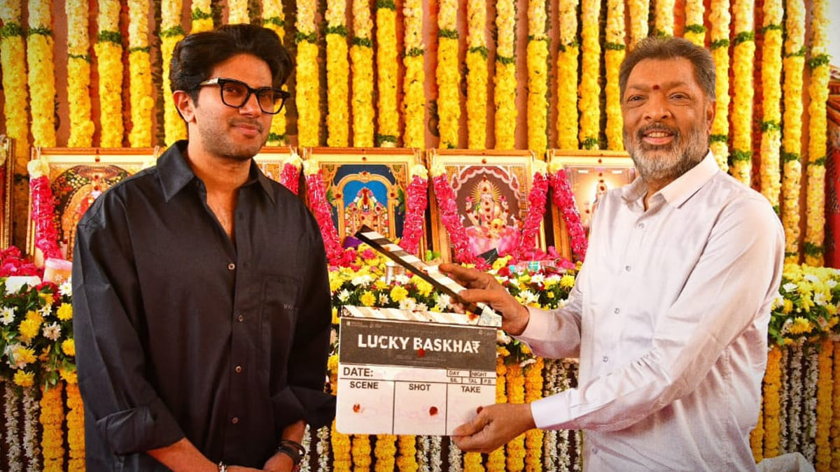 Lucky Bhaskar Pooja Ceremony: Dulquer Salmaan's Spectacular ...