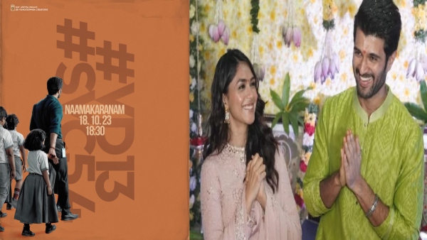 VD 13 Update: Vijay Deverakonda-Mrunal Thakur Film's Namakaranam Teaser ...