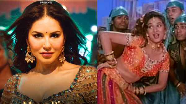 Queen Is Back: Sunny Leone's Sultry Avatar As Tribute To Madhuri Dixit In 'Mera Piya Ghar Aaya ...