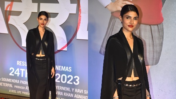 Alizeh Agnihotri Radiates Elegance In All-Black Ensemble From At Debut ...