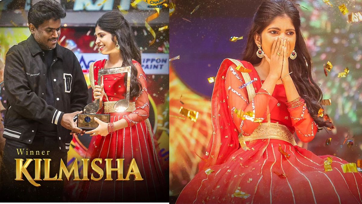 Sa Re Ga Ma Pa Tamil Li'l Champs 3 Winner: Kilmisha Wins SRGMP Tamil ...