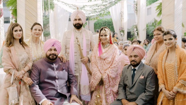 Navjot Singh Sidhu's Son Karan Ties The Knot With Inayat Randhawa In ...