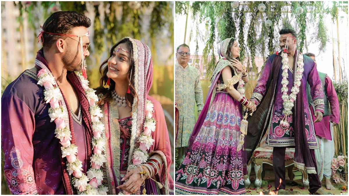 Divya Agarwal Apurva Padgaonkar Wedding First Pics Out | Divya Agarwal ...