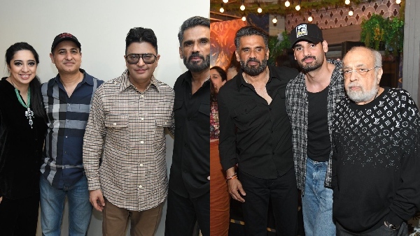 Raveena Tandon, Suniel Shetty Attend Nidhi Dutta's Intimate Dinner For ...