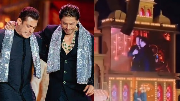 Anant-Radhika’s Pre-Wedding Bash: Shah Rukh Bows Down In Front Of Salman As He Greets Him On ...