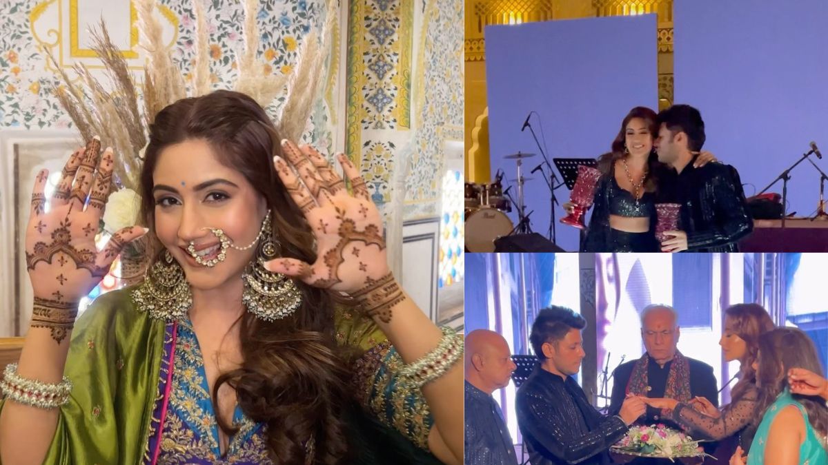 Surbhi Chandna Wedding: Ishqbaaaz Actress Flaunts Her Diamond Ring At Sufi Night- Viral Video ...