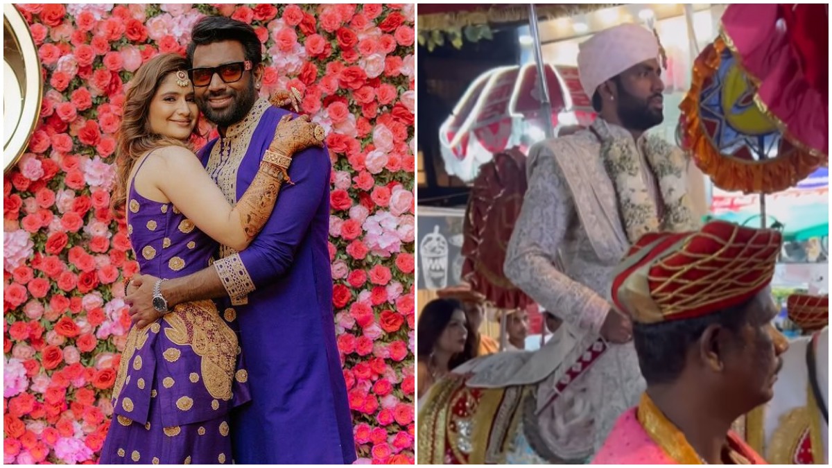 Arti Singh-Dipak Chauhan Wedding Viral Video | Dipak Chauhan First Look ...