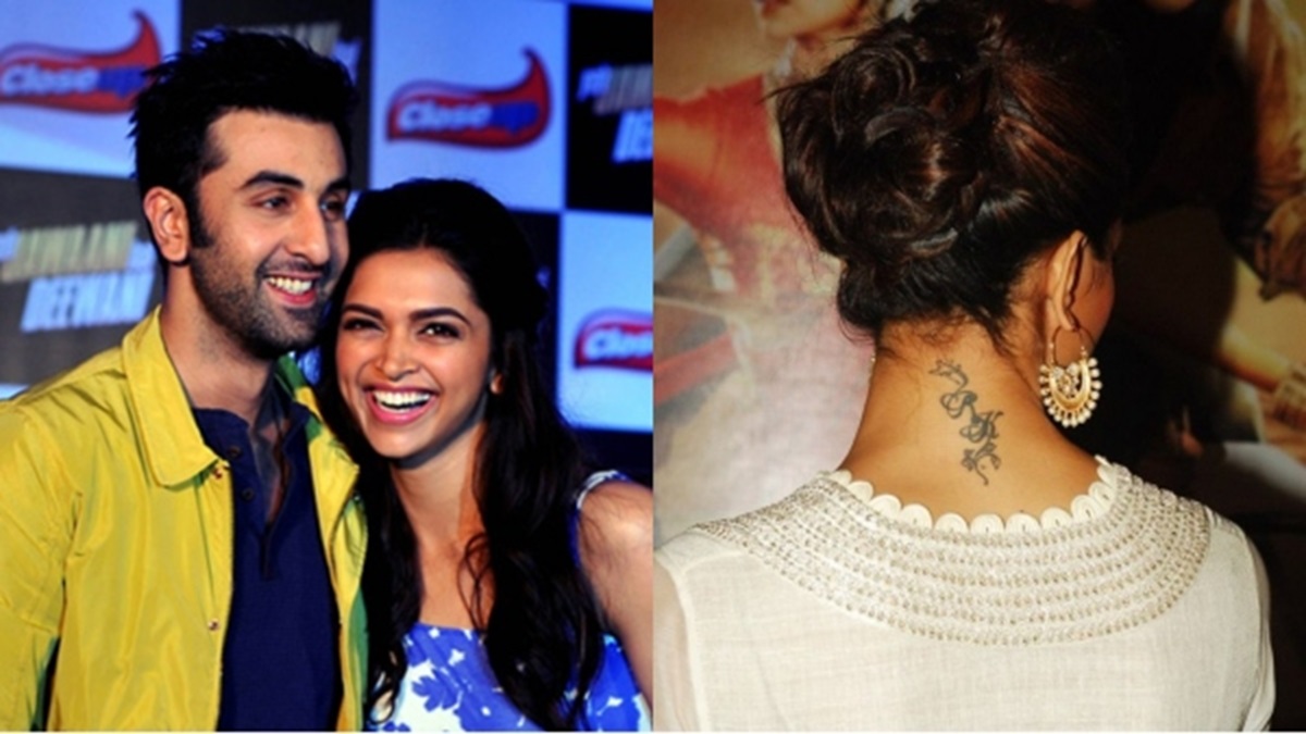 Deepika Padukone RK Tattoo| Deepika Padukone Tanned Back photo| Deepika ...