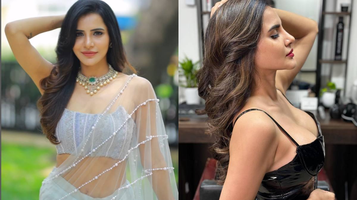 Aashu Reddy Shares Sultry Photoshoot Pictures In Body-Hugging Black Dress; Netizen Asks About Br ...