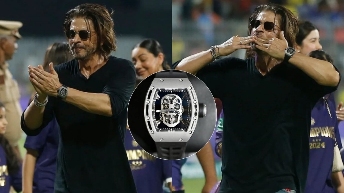 KKR Vs SRH IPL 2024 Finals: Shah Rukh Khan Sports Richard Mille RM 052 ...