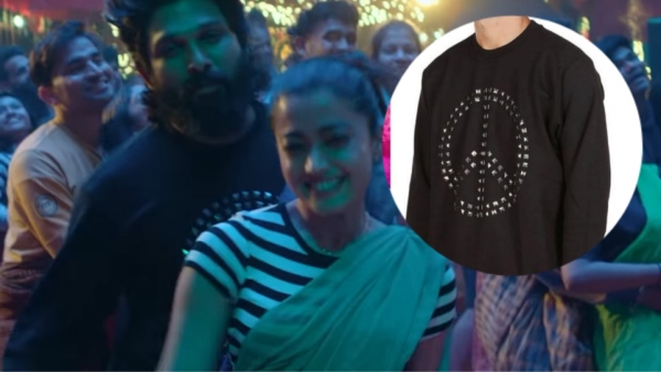 Pushpa 2 Sooseki BTS: Allu Arjun Wears Black Moschino T-shirt Grooving ...