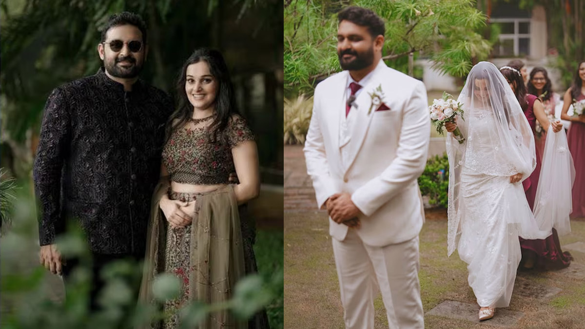 Remya Nambeesan’s Brother Rahul Subrahmanian Weds Debbie Susan ...