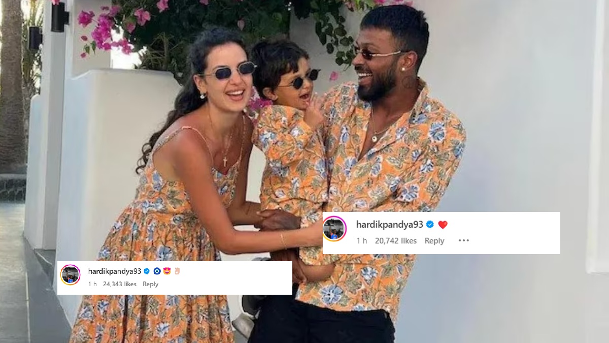 Hardik Pandya Is All 'Hearts' In Natasa Stankovic's Latest Insta Post ...