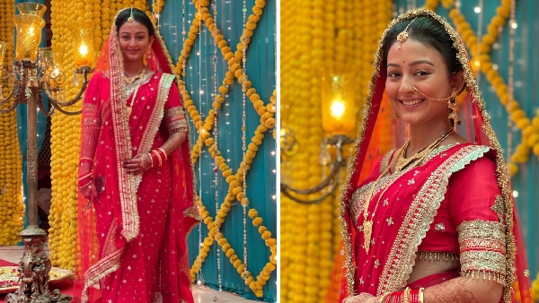 Mishri Twist: Shruti Bhist's Bridal Look In Show Captures Mathura's ...