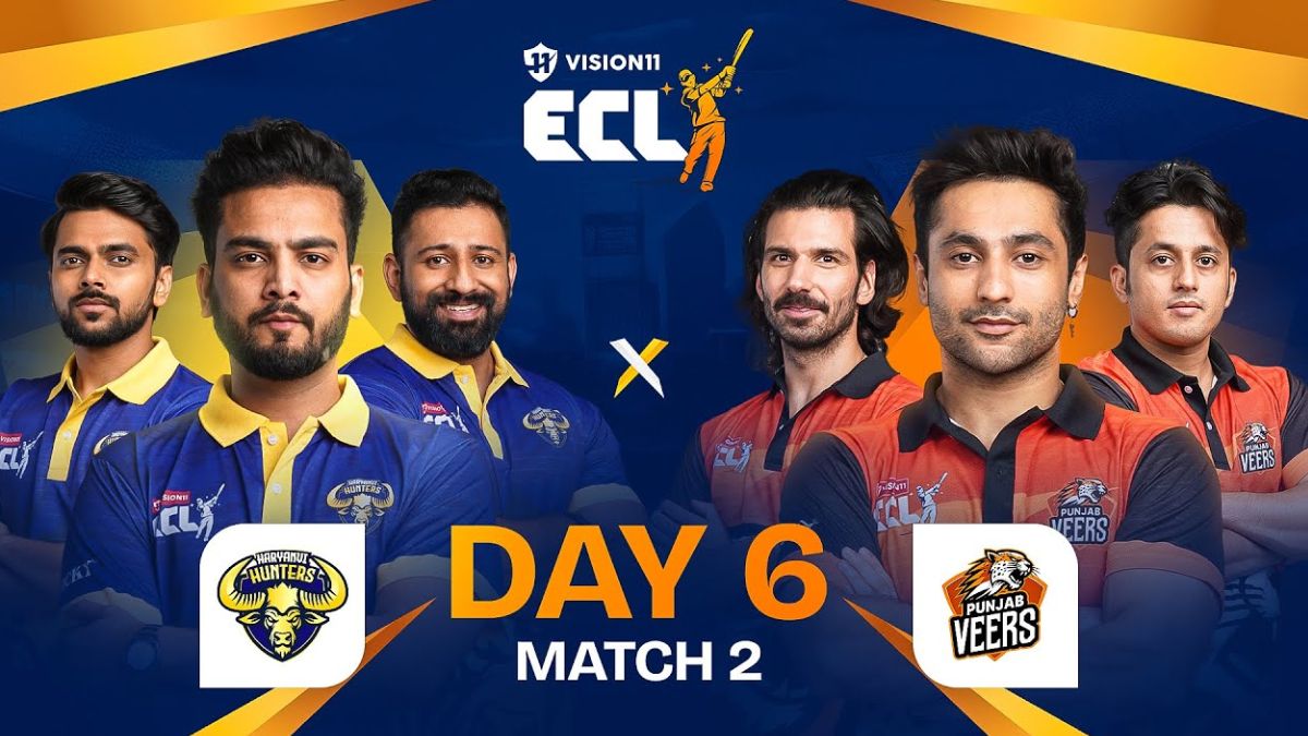 ECL 2024 LIVE Score Updates: Elvish Yadav (Haryana Hunters) Vs Harsh ...