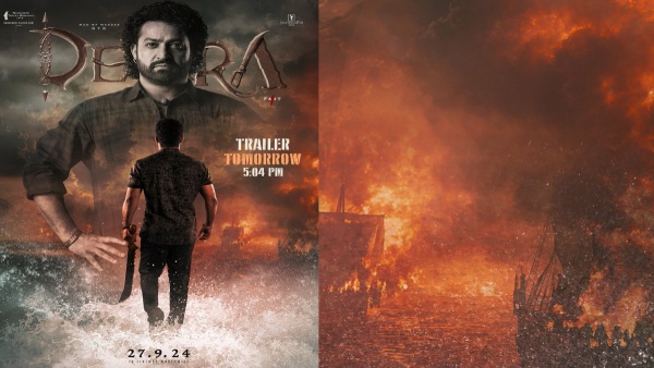 Devara Trailer Release Time OFFICIAL: Jr NTR & Janhvi Kapoor-Starrer Actioner's Theatrical ...