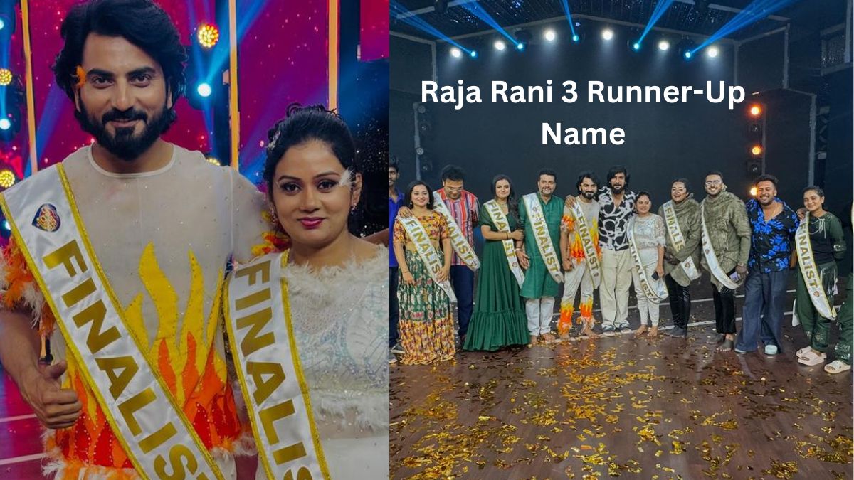 Raja Rani 3 First Runner-Up Name, Photo: Who Will Be Raja Rani 2024 ...