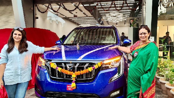 Bhakti Rathod Adds the Mahindra 700 to Her Expanding Collection - Filmibeat