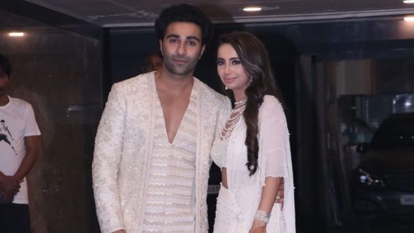 Aadar Jain & Alekha Advani Make A Cute Couple During Their 1st ...
