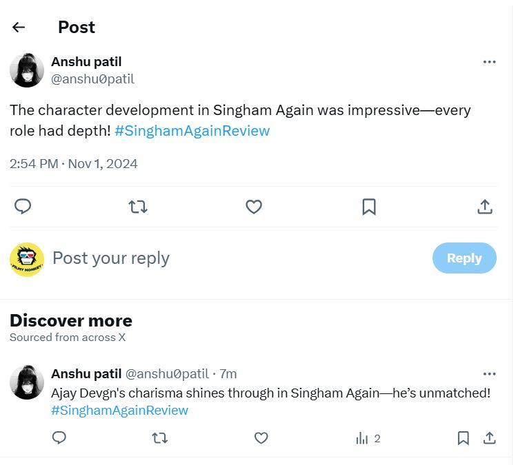 Singham Again Vs Bhool Bhulaiyaa 3- Which Film Is Better? 10 Tweets You Must See Before Watching ...