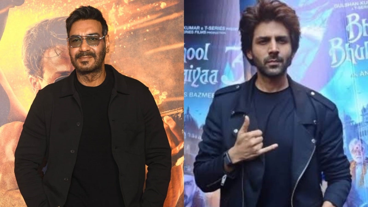 Singham Again Vs Bhool Bhulaiyaa 3 Worldwide Box Office Collection Day ...