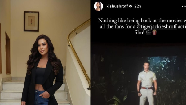 Singham Again: Krishna Shroff Cheers For Brother Tiger Shroff For ...