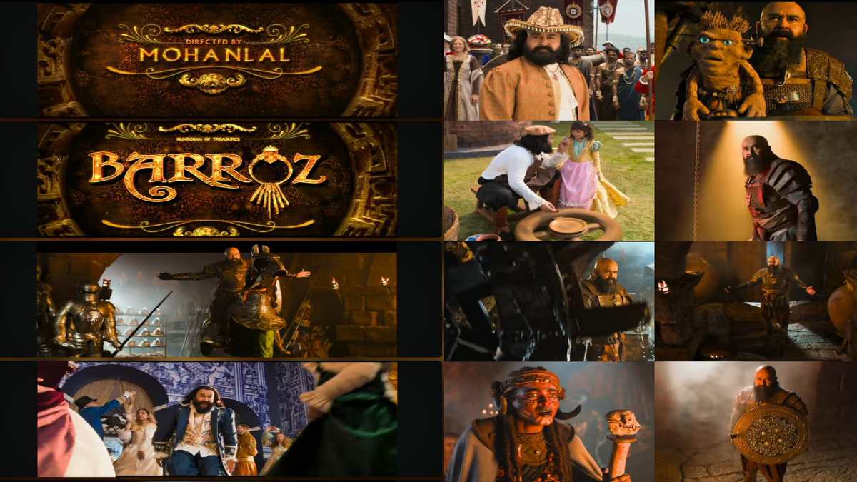 Barroz 3D Trailer Drop: Mohanlal Looks Endearing As A Ghost In His ...