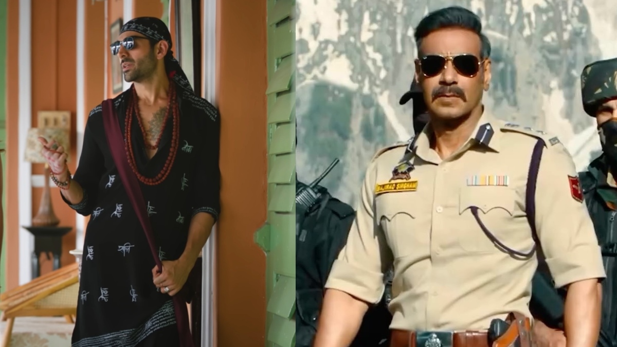 Singham Again vs Bhool Bhulaiyaa 3 Box Office Collection Day 9: Kartik ...