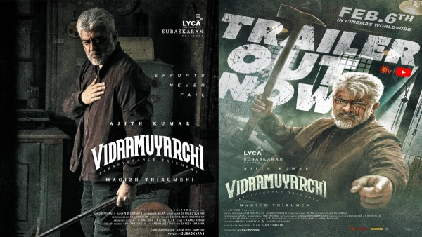 Vidaamuyarchi Trailer Review: Fans REACT To Theatrical Glimpse Of Ajith & Trisha's Actioner ...