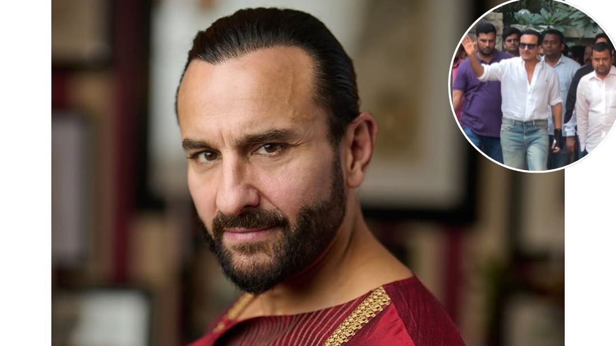 Saif Ali Khan First Pic After Attack: Actor Waves & Smiles at Fans ...