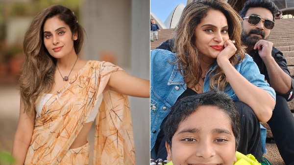 Bigg Boss 18 Family Week: Shrutika Arjun Gets Emotional On; Hugs Husband Arjun & Son Arav ...