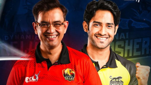 ECL 2025 LIVE Score Dynamic Delhi Vs Chennai Smashers Match Result: Sonu Sharma Vs Thugesh ECL ...